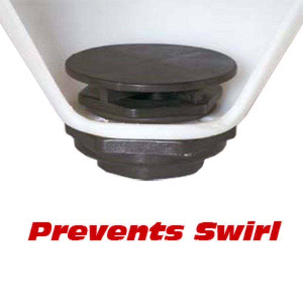 2.00" Anti Vortex Polypropylene Bulkhead Tank Fitting – North American ...