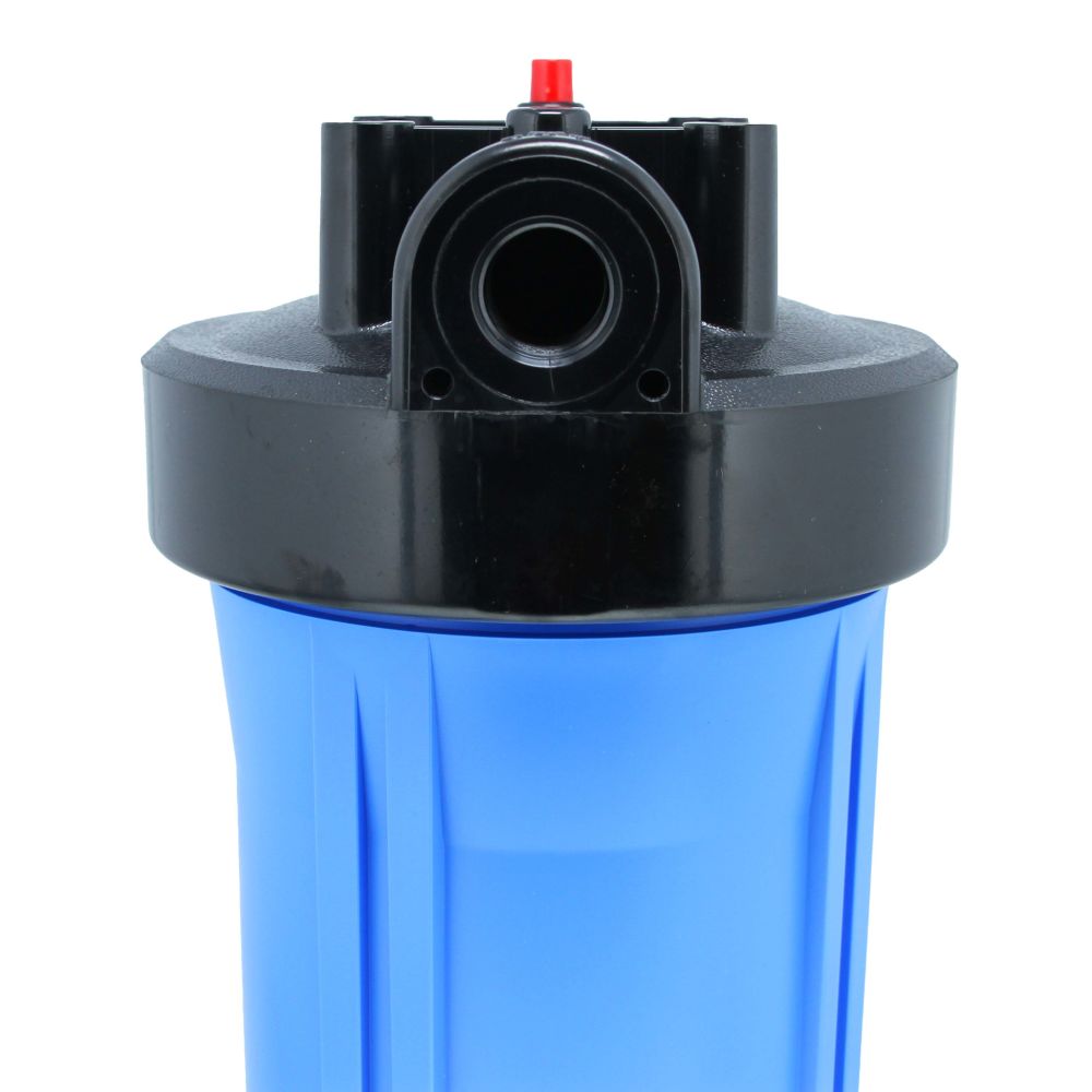 10" Neo-Pure Big Flow Filter Housing Blue Sump/Black Cap 1" with Press ...