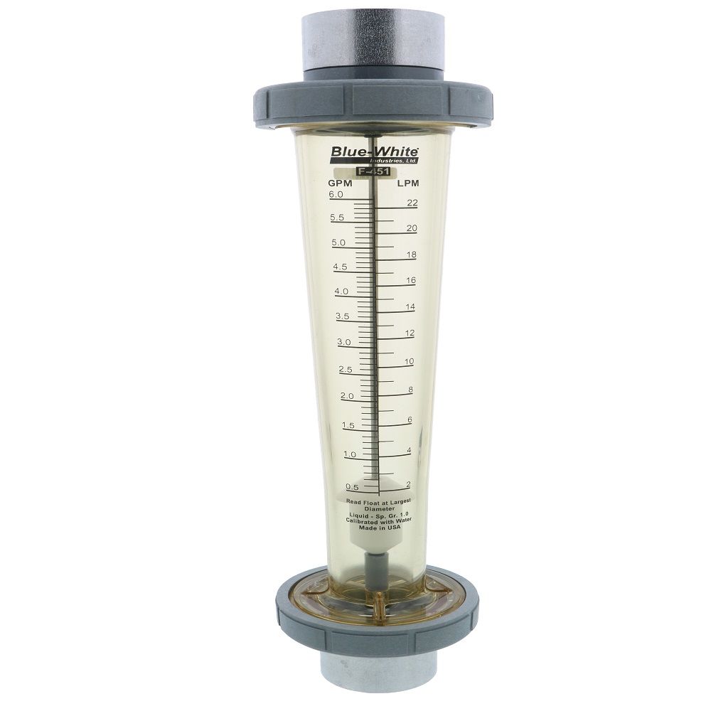 Blue White F-451 Rotameter – North American Rain Systems