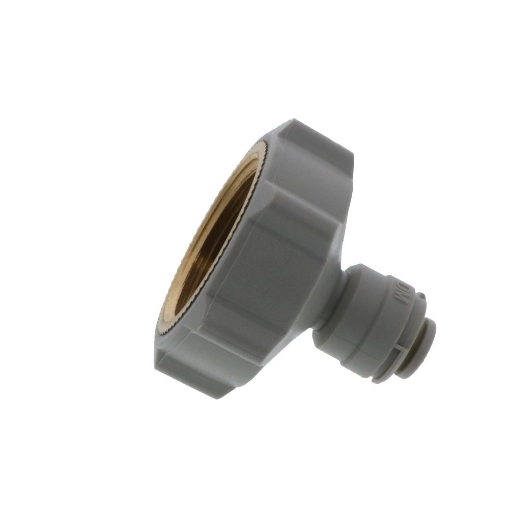 DMfit Female BSPP Connector Flat Type - 1/4" Push-in x 3/4" BSP(P ...