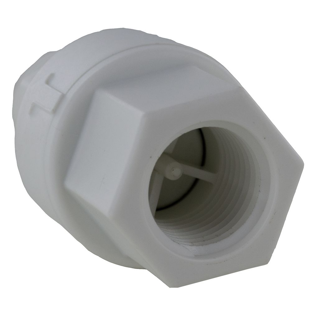 Colder DrumQuik 2478902 Check Valve EPR O-Ring 1/2 FPT x 1/2 MPT with ...