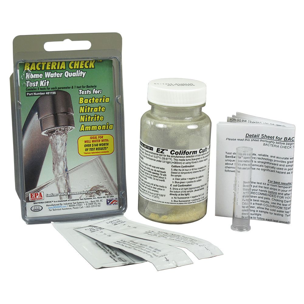 Bacteria Check Kit w/ Nitrite, Nitrate and Ammonia – North American ...