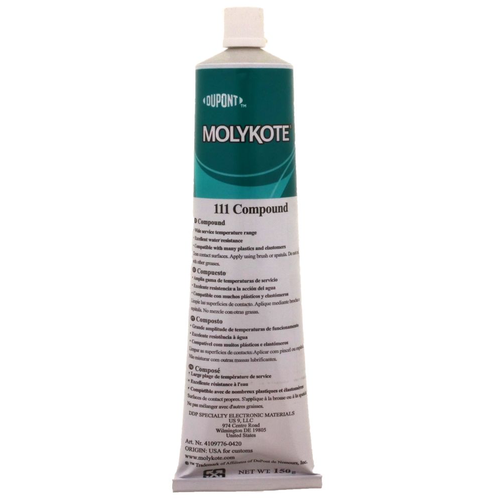 Dow Molykote 111 O-Ring Silicone Lubricant - 5.3 Oz. Tube – North ...