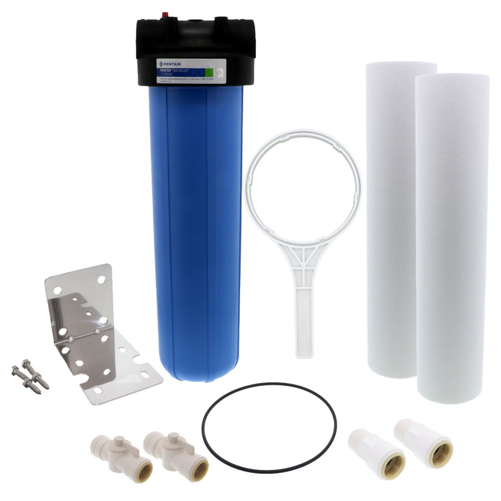 20" Heavy Duty Sediment Prefilter Kit - 1" – North American Rain Systems