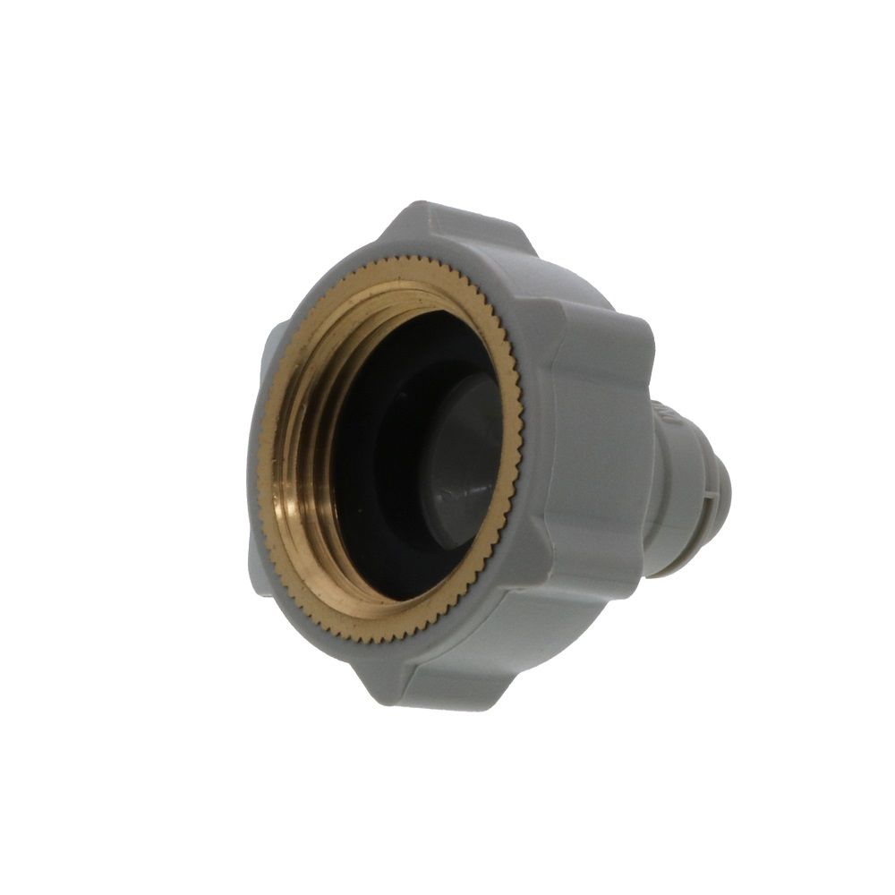 DMfit Female BSPP Connector Flat Type - 1/4" Push-in x 3/4" BSP(P ...